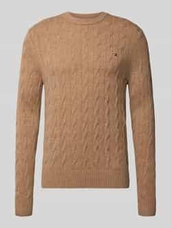 Tommy Hilfiger Regular Fit Pullover aus reiner Schafswolle
