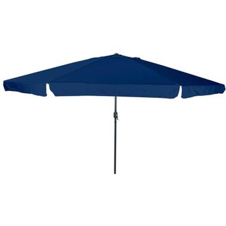 vidaXL Vidaxl - Parasol de jardin Bleu, Noir 395 x 395 x 245 cm