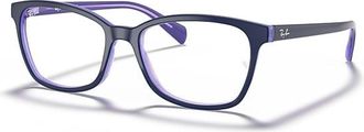 Ray-Ban Rb5362 Optics Blau Fassung Klar Glas 54-17
