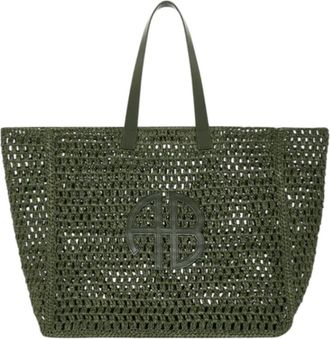 Anine Bing Femme, Sacs, Vert, Taille: ONE Size Grand cabas Rio