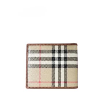 Burberry Check Bifold Wallet - - Accessories - Herren - Beige - ONE SIZE
