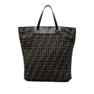 Fendi Pre-owned Canvas Tote Bag - - Pre-owned - Damen - Braun - ONE SIZE
