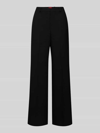 HUGO BOSS Wide Leg Anzughose mit Viskose-Anteil Modell HASMINA