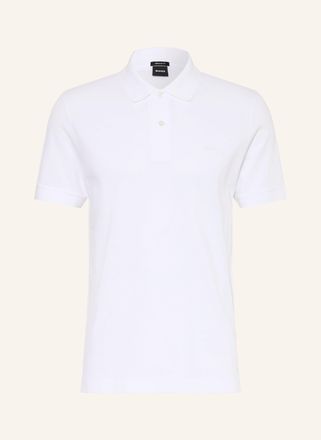 HUGO BOSS Piqu&eacute;-Poloshirt Pallas Regular Fit weiss