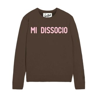 MC2 Saint Barth Mi Dissocio 18 - Femme - Pulls - Brun - Taille: 38 FR