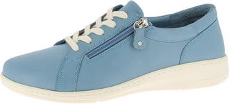 Andrea Conti Femme Damen Low Top Sneaker Basket, Bleu, 40 EU