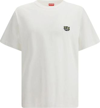 Kenzo Homme, Tops, Blanc, Taille: S T-shirt Wild Tiger