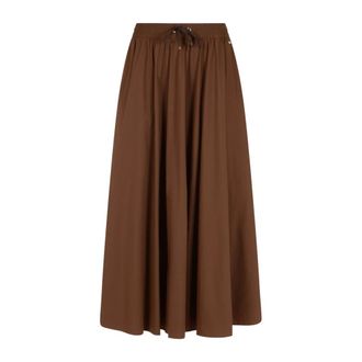 Herno Femme, Jupes, Brun, Taille: 40 FR Light Nylon Stretch Skirt