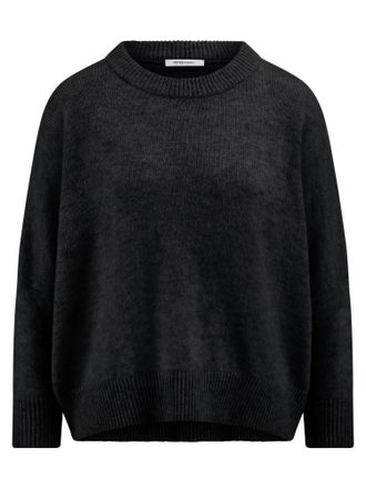 Peter Hahn Rundhals-Pullover Peter Hahn grau