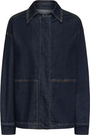 Elena Miro Denim Vestes - Femme - Vestes - Bleu - Taille: 38 FR