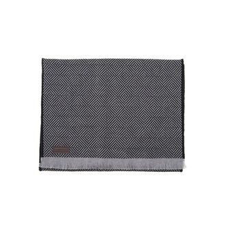 Canali Geometrische Fantasie Wollschal - - Accessories - Herren - Grau - ONE SIZE
