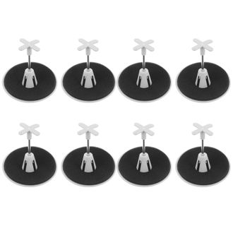 NUOBESTY DIYEAH 8-teiliger Kegelfadenhalter: Universeller Garnrollenhalter aus Kunststoff für industrielle Nähmaschinen - Stickspulen-Organizer - Aufbewahrung 