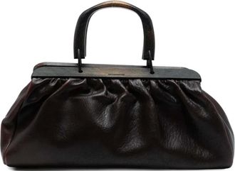 Gucci sac à main Bamboo (2000-2015) - Marron