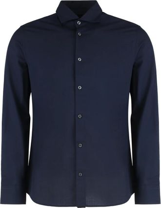 Moorer Homme, Chemises, Bleu, Taille: M Blouses & Chemises