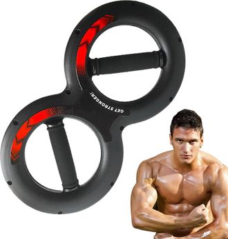Generico Handmuskeltrainer, Handgelenk-Krafttrainer, Handmuskelkrafttrainer, Fitnessgerät, Unterarmtraining, benutzerfreundliches Design, für Dormit