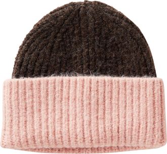 Benetton Damen Berretto 6nwbda01l Winter-Zubeh&ouml;r-Set, braun, L