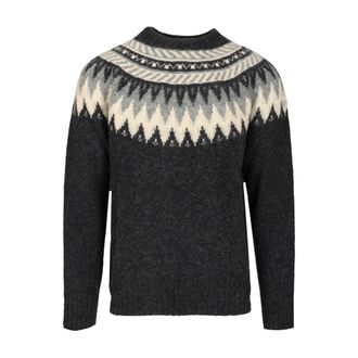 Howlin Magician In The Mountain Pullover - - Knitwear - Herren - Grau - S