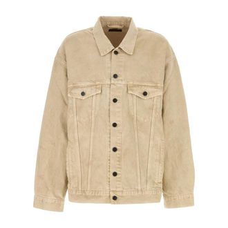 Balenciaga Oversized Jacke - - Jackets - Herren - Beige - L