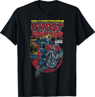 MARVEL Ghost Rider Comic Cover T-Shirt