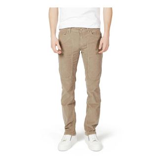 Jeckerson Herren Beige Rei&szlig;verschluss Knopf Jeans Herbst/Winter - - Trousers - Herren - Beige - W31
