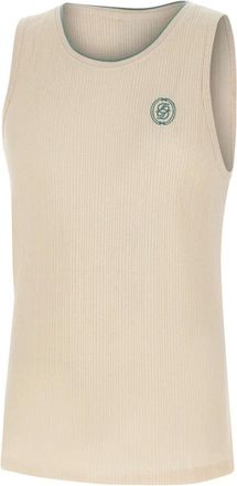 Dr&ocirc;le de Monsieur Homme, Tops, Blanc, Taille: L Hauts sans manches