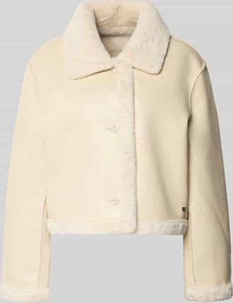 Review Jacke mit Kunstfellbesatz