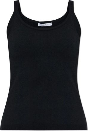 Max Mara Wollweste Salvo - - Tops - Damen - Schwarzk - S