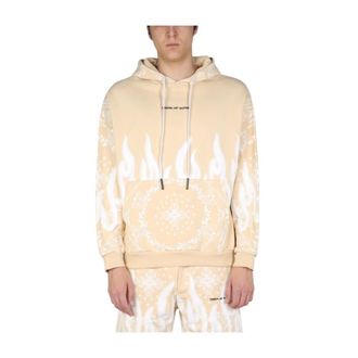 Vision Of Super Bandana Print Hoodie - - Sweatshirts & Hoodies - Herren - Beige - M