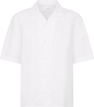 Seidensticker Chemise droite manches courtes en coton