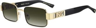 Dsquared2 Homme, Accessoires, Jaune, Taille: 54 MM 0156/S Lunettes de soleil