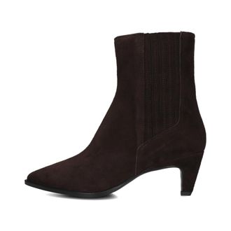 Notre-V Braune Wildleder Stiefeletten Stilvolles Modell - - Shoes - Damen - Braun - 37 EU