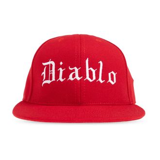 Willy Chavarria Diablo Cap - - Accessories - Herren - Rot - ONE SIZE