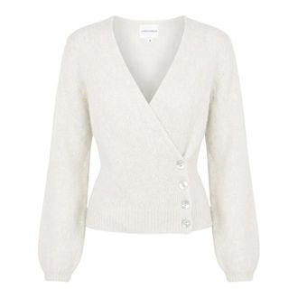 Americandreams Americandreams, Damen, Strickwaren, Wei&szlig;, LGr&ouml;&szlig;e