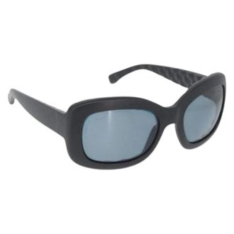 Chanel Pre-owned Vintage Sonnenbrille - - Pre-owned - Damen - Schwarzk - ONE SIZE