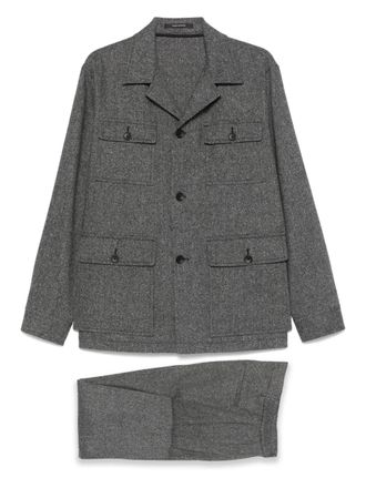 Tagliatore costume en laine mélangée - Gris