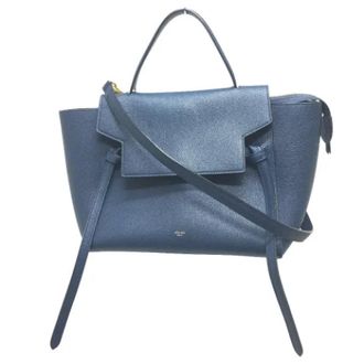 Celine Pre-owned Leder celine-taschen - - Pre-owned - Damen - Blau - ONE SIZE