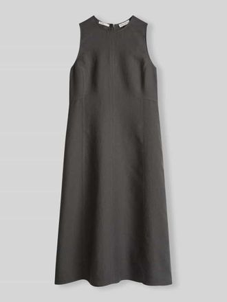 Marc O'Polo K&ouml;rpernahes Midikleid aus reinem Leinen