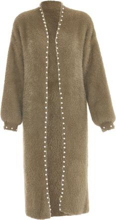 Faina Strickjacke Damen Beige