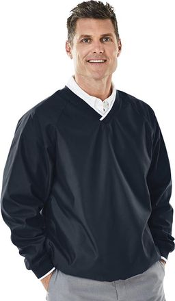 Charles River Apparel Herren Legend Windshirt (Normale Gr&ouml;&szlig;en) Windbreaker-Jacke, Marineblau/Wei&szlig;, Medium