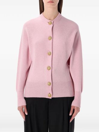 Balmain cardigan &agrave; boutonni&egrave;re - Rose