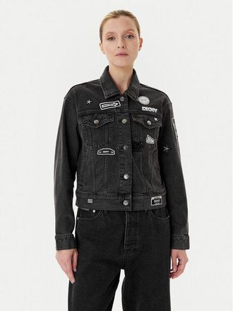 DKNY Jeansjacke P5GCYC72 Grau Regular Fit