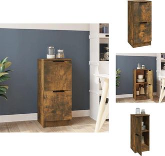 vidaXL Sideboard R&auml;uchereiche 30x30x70 cm Holzwerkstoff - Schreibtisch - Regal - Sideboard - Wohnraum - Etageren