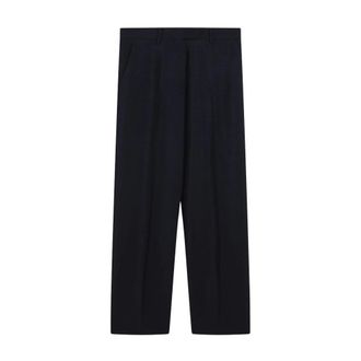 Miu Miu Kid Mohair Hose - - Trousers - Damen - Blau - S