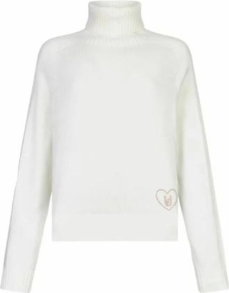 Liu Jo Femme, Pulls, Blanc, Taille: 42 FR Liu Jo Pulls