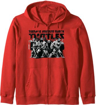 Teenage Mutant Ninja Turtles TMNT Teenage Mutant Ninja Turtles Streetstyle-Gruppe im klassischen Stil Kapuzenjacke
