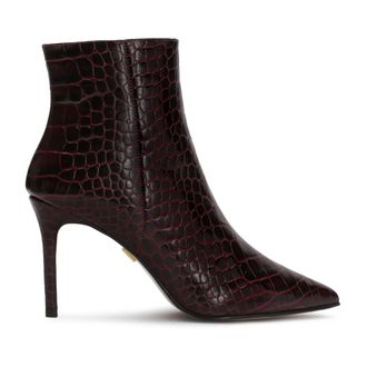 Kazar Maroon Stiefel mit gepr&auml;gtem Krokodilmuster.Dieses Produkt f&auml;llt klein aus. - - Shoes - Damen - Braun - 41 EU