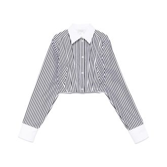 Sportmax Femme, Blouses et Chemises, Multicolore, Taille: 34 FR Chemise Boutonn&eacute;e &agrave; Rayures Bonbon