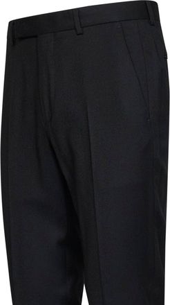 Ermenegildo Zegna Techmerino Wash&Go Trousers - Black