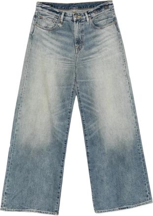R13 Femme, Jeans, Bleu, Taille: W27 Jean &Eacute;vas&eacute; DArcy