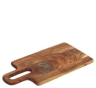 Zassenhaus Serviertablett Akazienholz | Tablett mit Griff | Fr&uuml;hst&uuml;ckstablett | Holztablett Deko | Tablet f&uuml;r Geschirr | nachhaltig angebautes Hartholz | 38&times;20&times;1